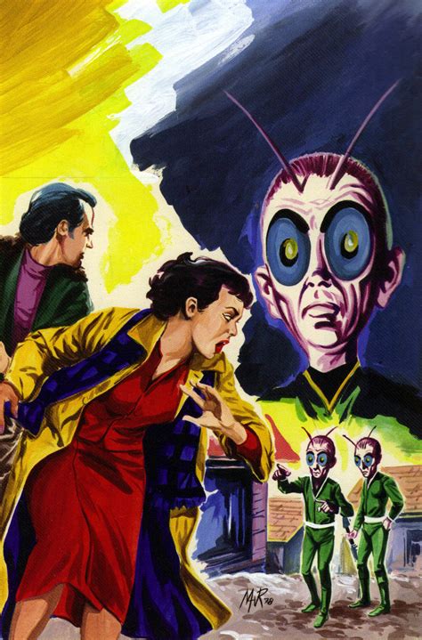 Monster Brains Mexican Pulp Art