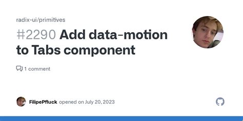 Add Data Motion To Tabs Component Issue 2290 Radix Ui Primitives