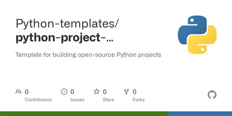 github python templates python project template3 template for