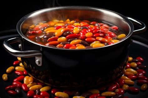 Premium Photo Jelly Beans In A Cooking Pot For A Sweet Recipe