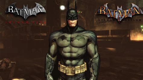 Batman Arkham City | Game Accurate Arkham Asylum Batman Batsuit Mod ...