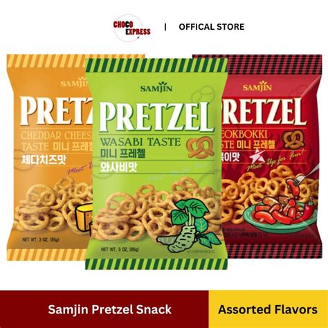 Samjin Pretzel Snack Choco Express