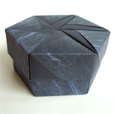 Decorative Hexagonal Origami Gift Box 05 Part Of A Set Flickr