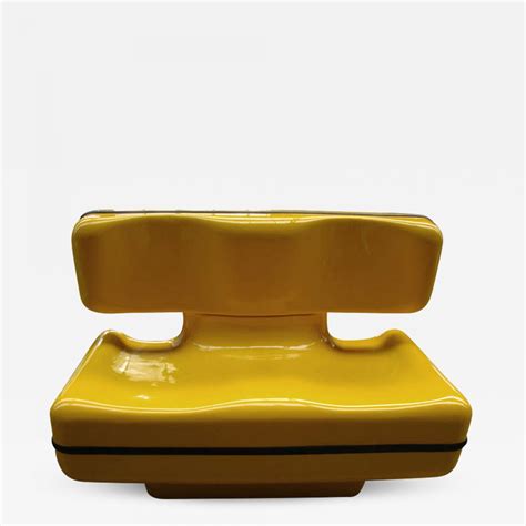 Dominique Prevot 1970s Continuous Seats For Two By Dominique Prevot