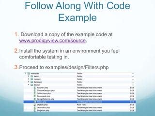 Intercepting Filters Design Pattern PPTX Programming Languages Computing
