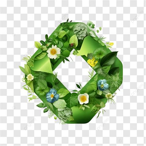 잎과 요소로 형성된 녹색 재활용 기호 재활용 기호 초록 나뭇잎 Png 일러스트 및 이미지 에 대한 무료 다운로드 Pngtree