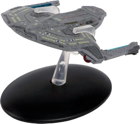 056 Saber Class Yeager Eaglemoss Star Trek Ship Replica W Magazine