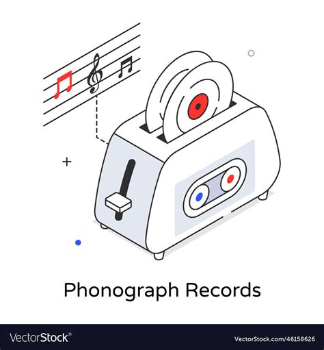 Phonograph Records Royalty Free Vector Image Vectorstock