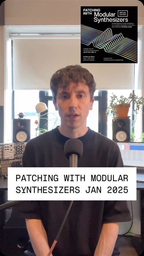 Patching With Modular Synthesizers Is Back This January 2025 🌟 Heres A Sneak Peek At Some Of
