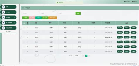 Node js毕业设计公司职员管理系统Express 附源码 CSDN博客