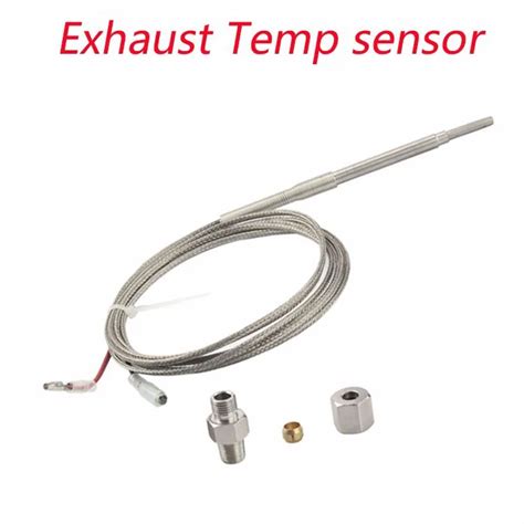 Exhaust Gas Temp Sensor 2m Egt K Type Thermocouple Probe Exhaust