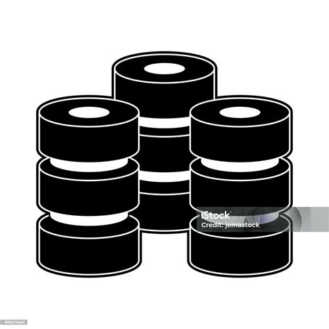Simbol Teknologi Database Ilustrasi Stok Unduh Gambar Sekarang