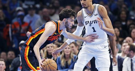 Victor Wembanyama Chet Holmgren Disappoint Nba Fans In Thunders Win