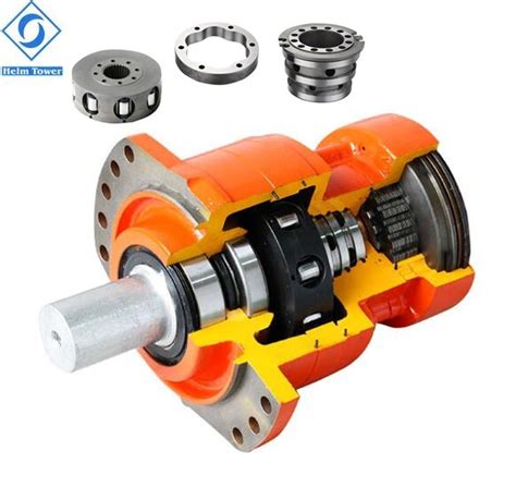 High Power Density Axial Piston Variable Pump Cast Iron Small Axial