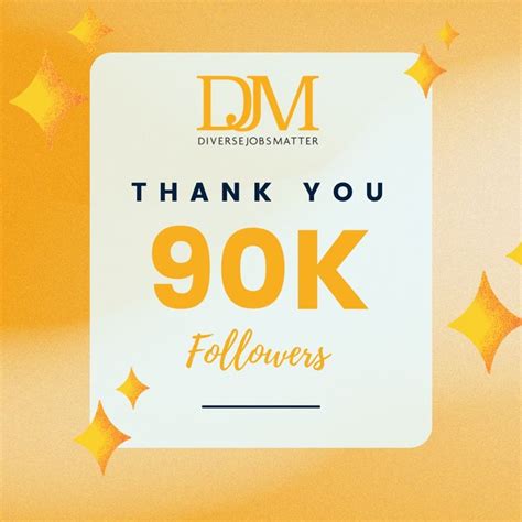 Diversejobsmatter On Linkedin 🎉 Weve Reached 90000 Followers 🎉 We