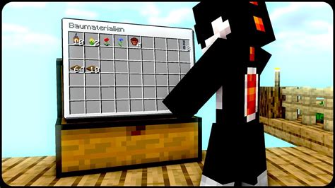 Baumaterialien Für Die Himmelsbrücke ★ Minecraft One Block Youtube
