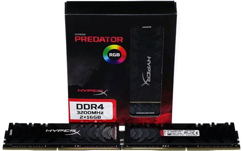 Hyperx Predator Rgb 2x16gb Ddr4 3200 Review A 32gb Dual Stick Value