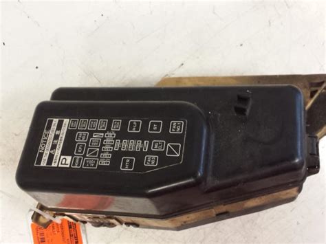Fuse Box Toyota Starlet 1 3 Xli Gli 16v Toyota