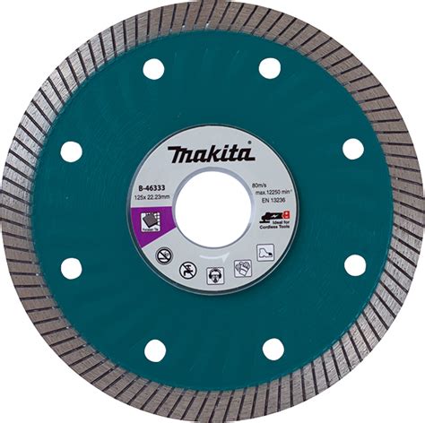 Алмазный диск по плитке Makita 125x22.23x1,4 мм (B-46333) купить. Japan ...