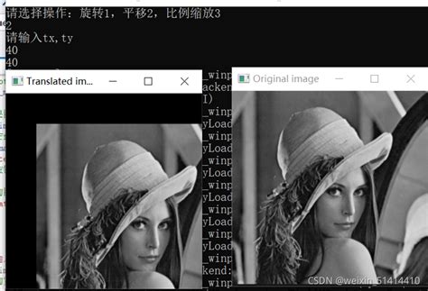 Opencv实现几何变换程序， 根据输入的参数进行旋转、 平移和比例缩放试设计一个几何变换程序， 它可以根据输入的参数进行旋转、 平移和比例缩放。 试从速度和精度方面评价该 Csdn博客