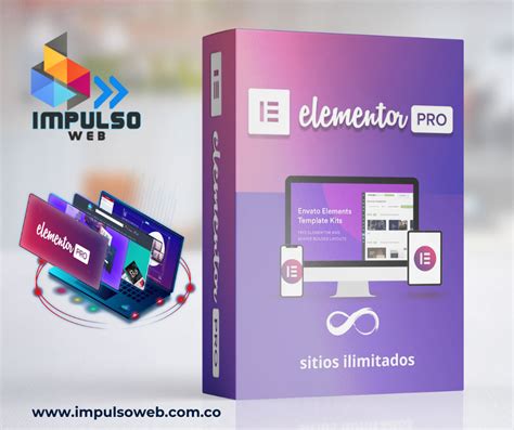Elementor Pro WordPress Page Builder Ultima Version Impulsoweb