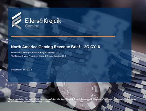 EILERS N America Gaming Revenue Brief Q Eilers Krejcik Gaming