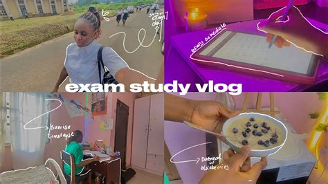 Productive Study Vlog 📓 Med Student Exam Week Waking Up At 3am