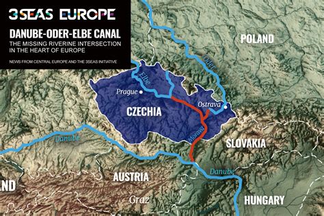 Oder River Map Europe