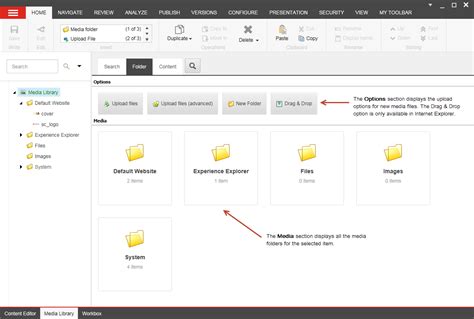 The Media Library Sitecore Documentation