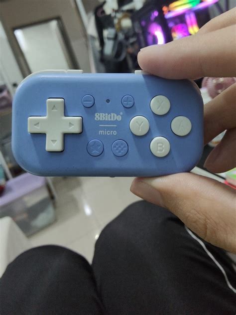 8bitdo Micro Bluetooth Gamepad Pocket Sized Mini Game Controller For Switch Android And