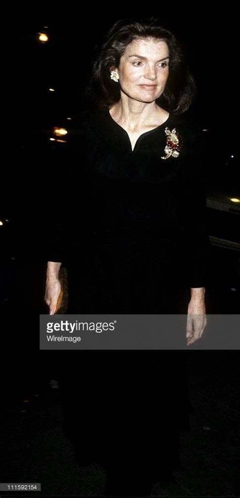 Jackie Onassis During Jackie Onassis Sighting May 2 1982 In New