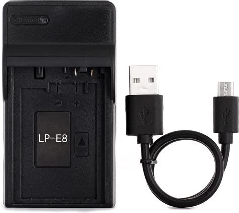 Durapro 2pcs Lp E8 Battery Led Usb Dual Charger For Canon Eos 550d