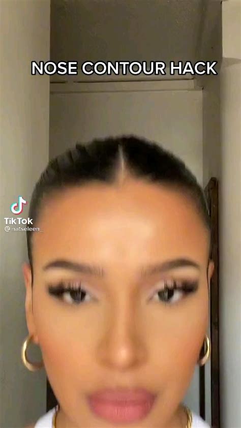Nose Contour Hack Makeup Look Beauty Tips Face Contouring Easy Makeup Tips Base Makeup Artofit