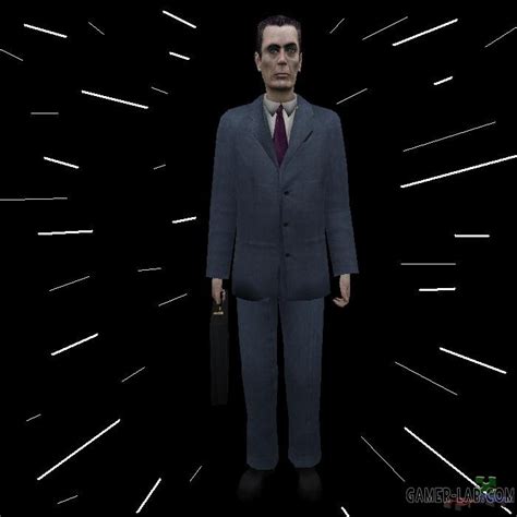 Hl2 G Man For Hl1 Civilians Npc Monsters Goldsrc Warehouse Hl1
