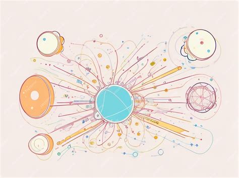 Premium Photo Particle Dynamics Abstract Particle Technology Background