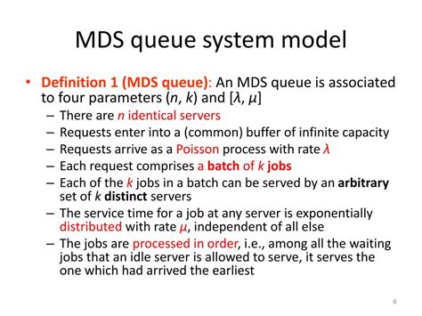 Ppt The Mds Queue Analyzing The Latency Performance Of Erasure Codes Powerpoint Presentation