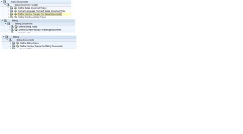 Number Range For Sales Document Billing Document A SAP Community