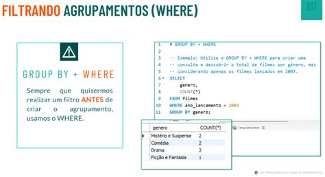 Análise de Dados no MySQL Projeto de SQL