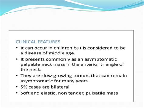 Carotid Body Tumorpptx Heart And Cardiovascular Diseases Diseases And Conditions