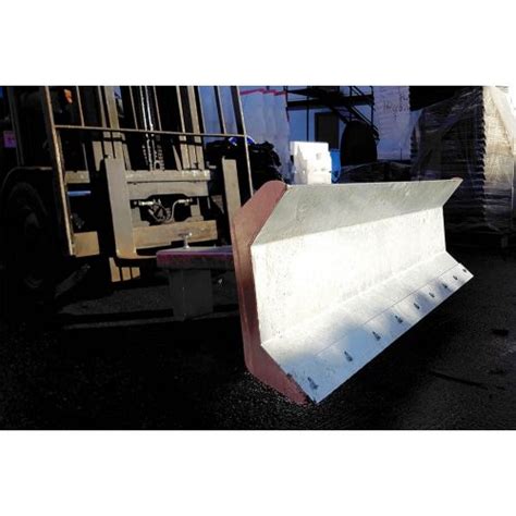 Forklift Snow Plough Attachable To Fork Truck