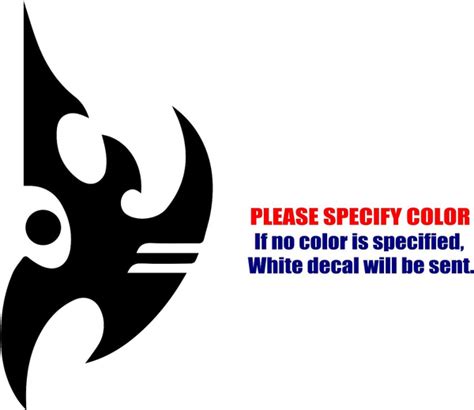 Vinyl Decal Sticker Protoss Sc2 Starcraft Car Truck Bumper Window Jdm Fun Wish