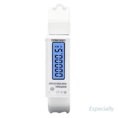 Jual Esp 5 100a Rs485 Modbus Rtu Power Meter Energi Konsumsi Kwh Watt Kab Bekasi