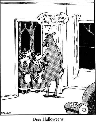 Far Side Halloween Cartoon