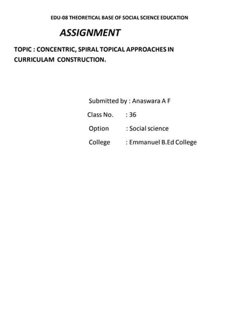 Problem Centered Approach Pptx