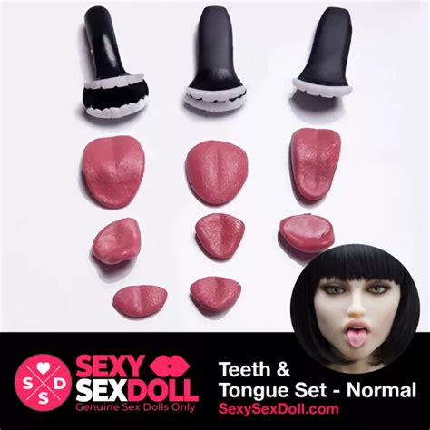 Sex Doll Teeth And Tongue Set Normal SexySexDoll
