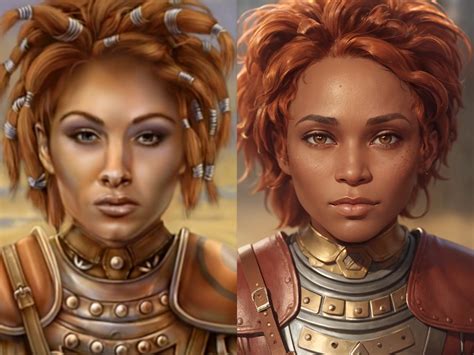 Controlnet Some Character Portraits From Baldurs Gate 2 Part 2 R
