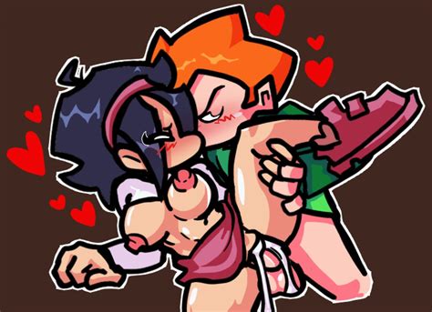 Rule 34 1boy 1girls Big Breasts Black Hair Blush Breasts Cum Cumming