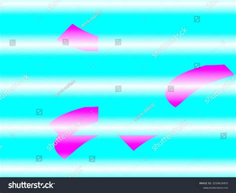 Abstract White Horizontal Lines Overlaying Pink Stock Illustration 2259618455 Shutterstock