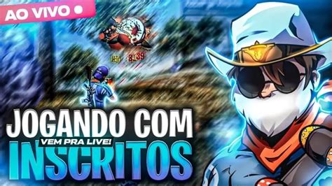 LIVE ON LIVE FREE FIRE VEM PRA LIVE RESENHARREVELANDO JOGADORES X X X LIVE FF