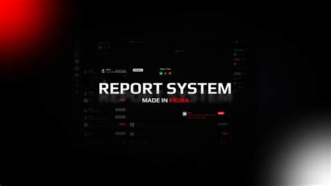 Fivem Report System Behance